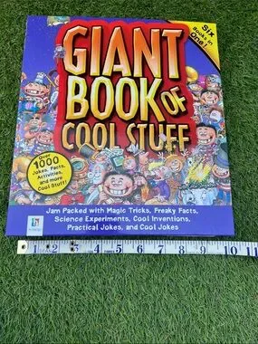 Toys | Retro Giant Book Of Fun Stuff Over 100 Jokes Facts Activities ...